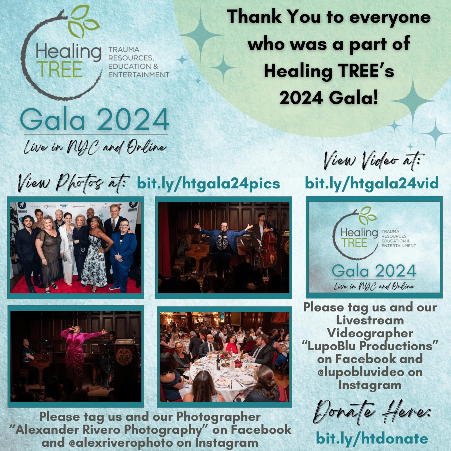 Healing TREE (Trauma Resources, Education & Entertainment)